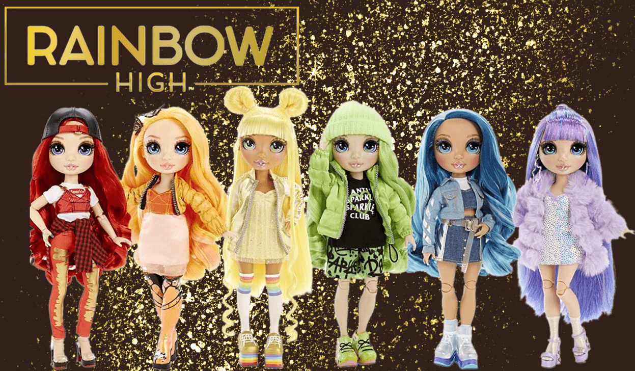 TOP 7 des meilleures poupées Rainbow High