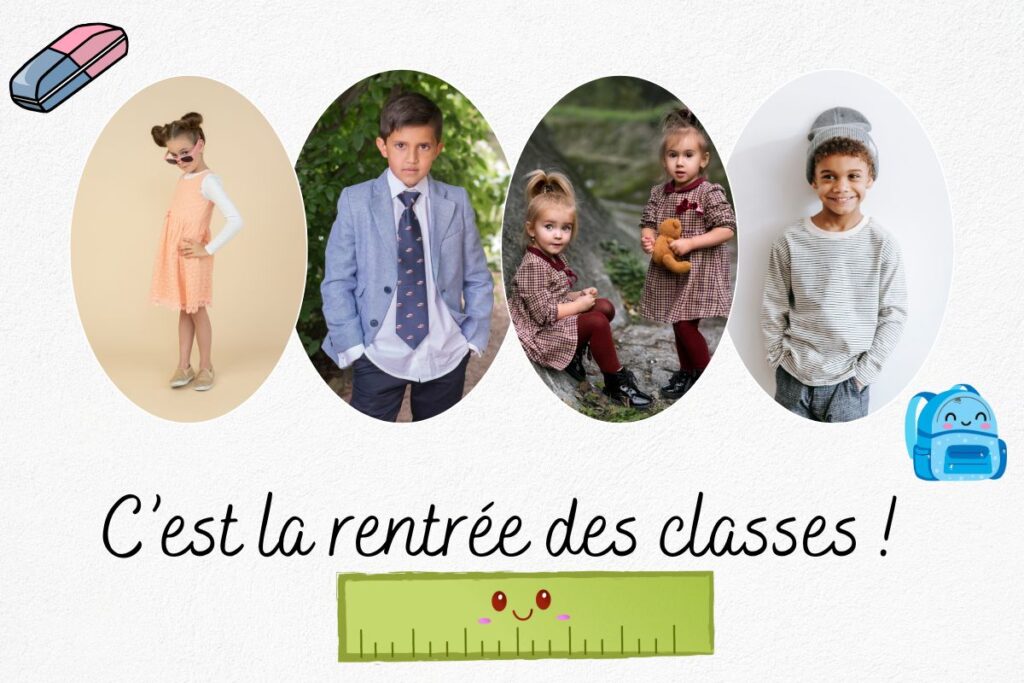 Comment habiller mon enfant le jour de la rentrée scolaire
